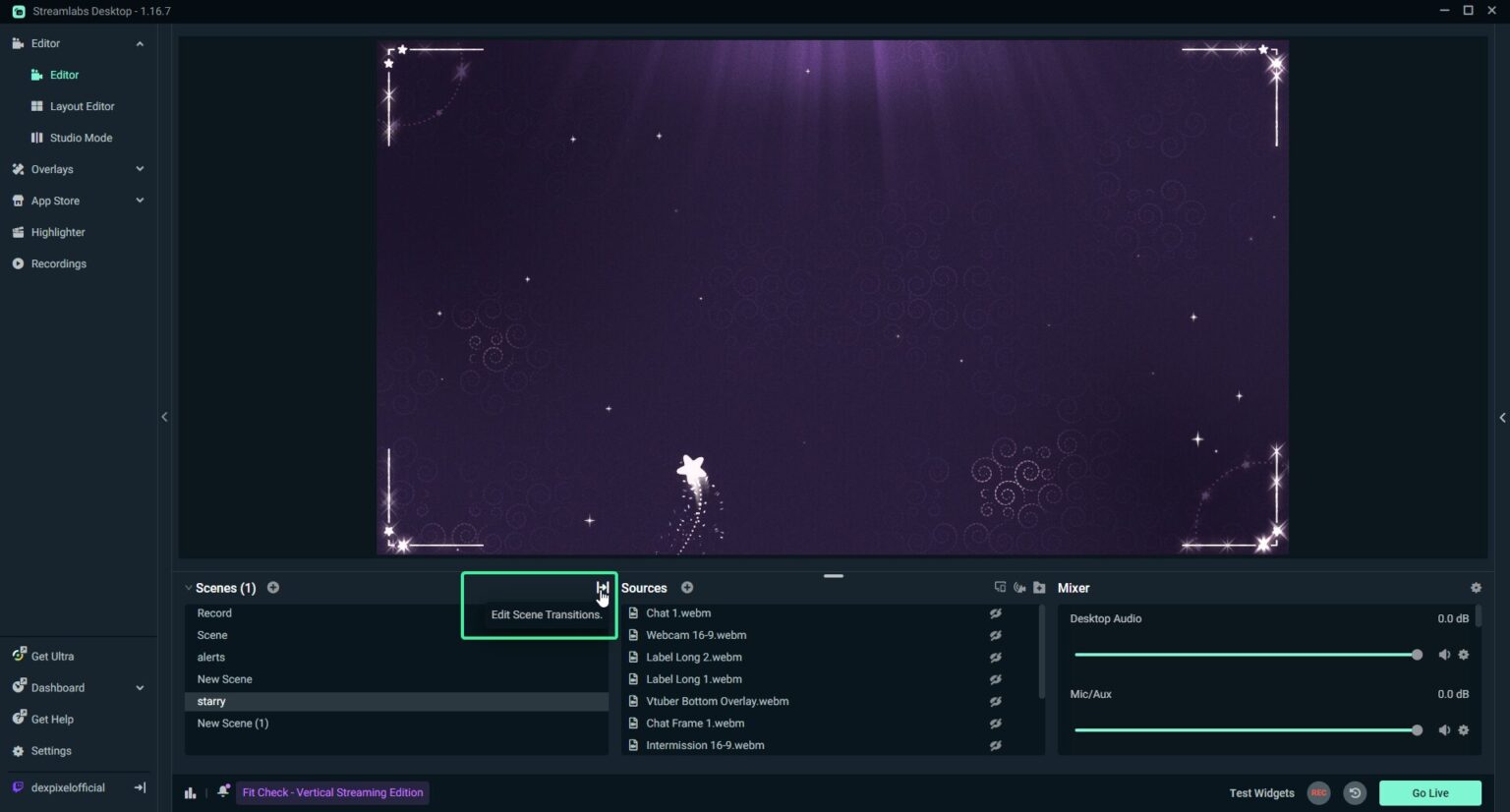 Matte Transition Setup - DexPixel Knowledge Base